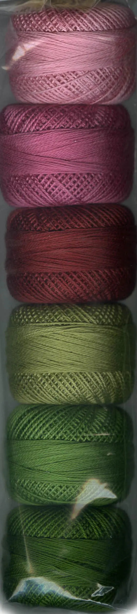Pearl Cotton Size 12 Thread Sampler Pack Yule - Linda's Electric