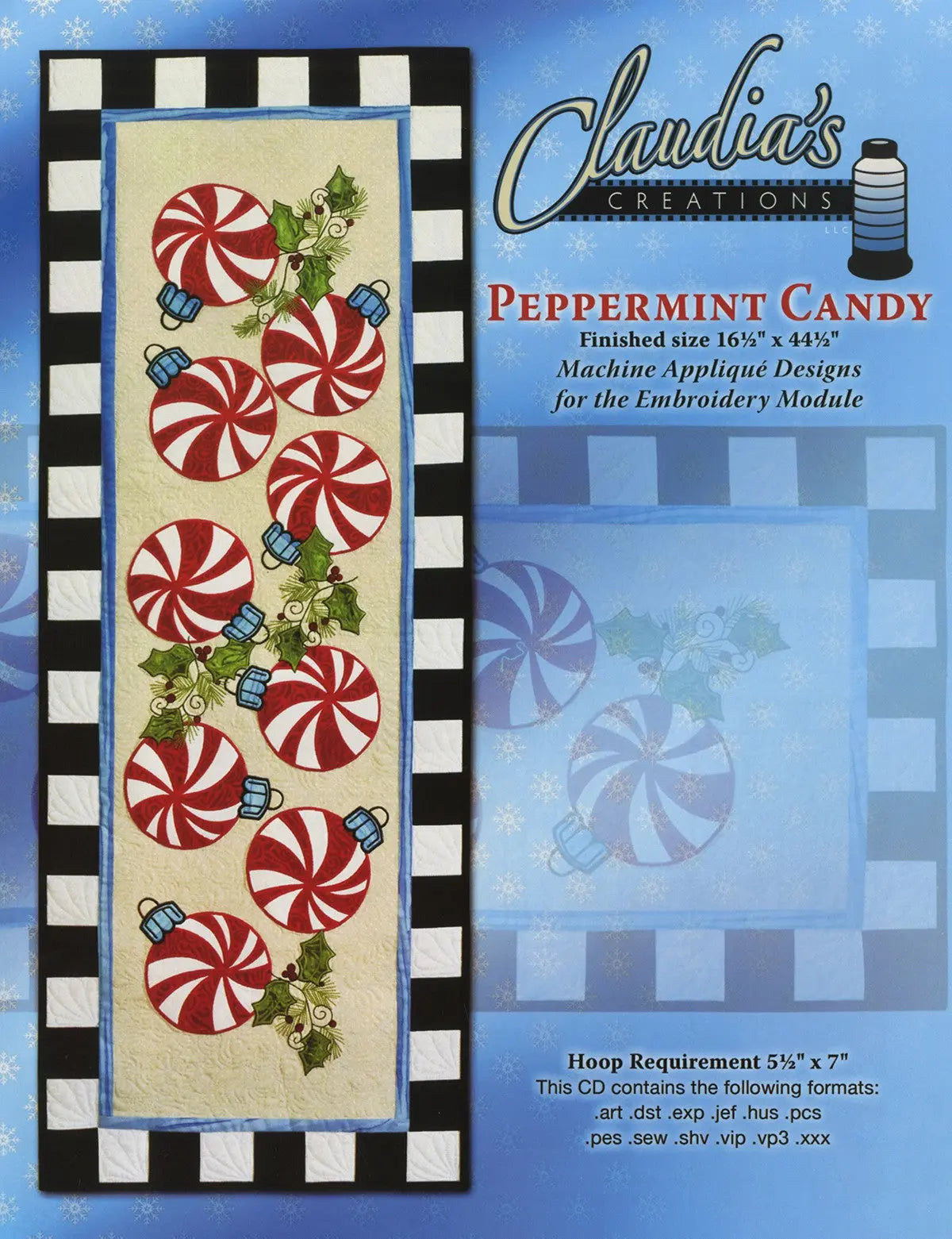 Peppermint Candy - Linda's Electric Quilters
