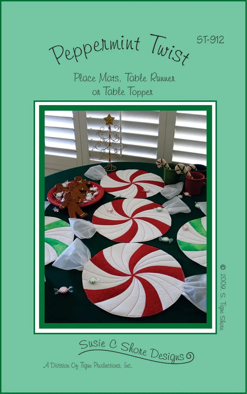 Peppermint Twist - Linda's Electric Quilters