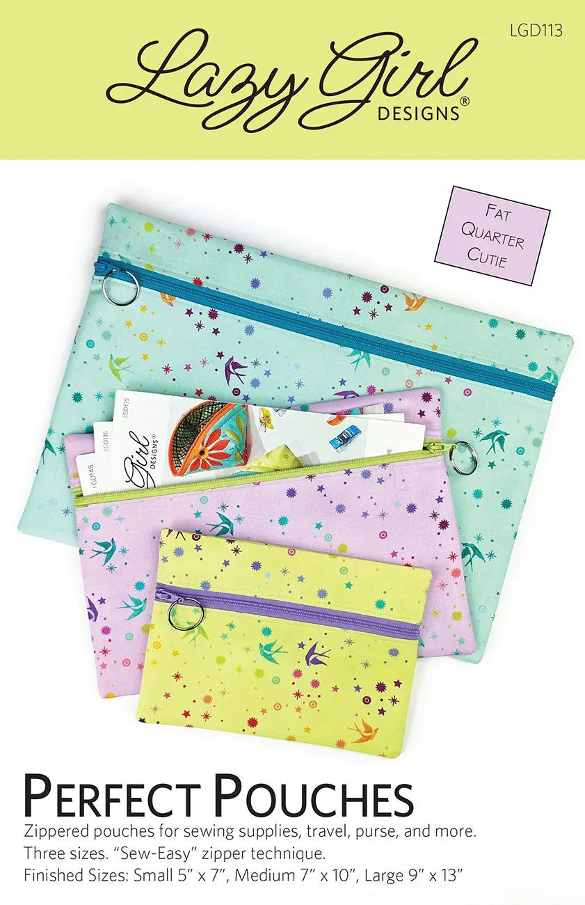 Perfect Pouches - Linda's Electric Quilters