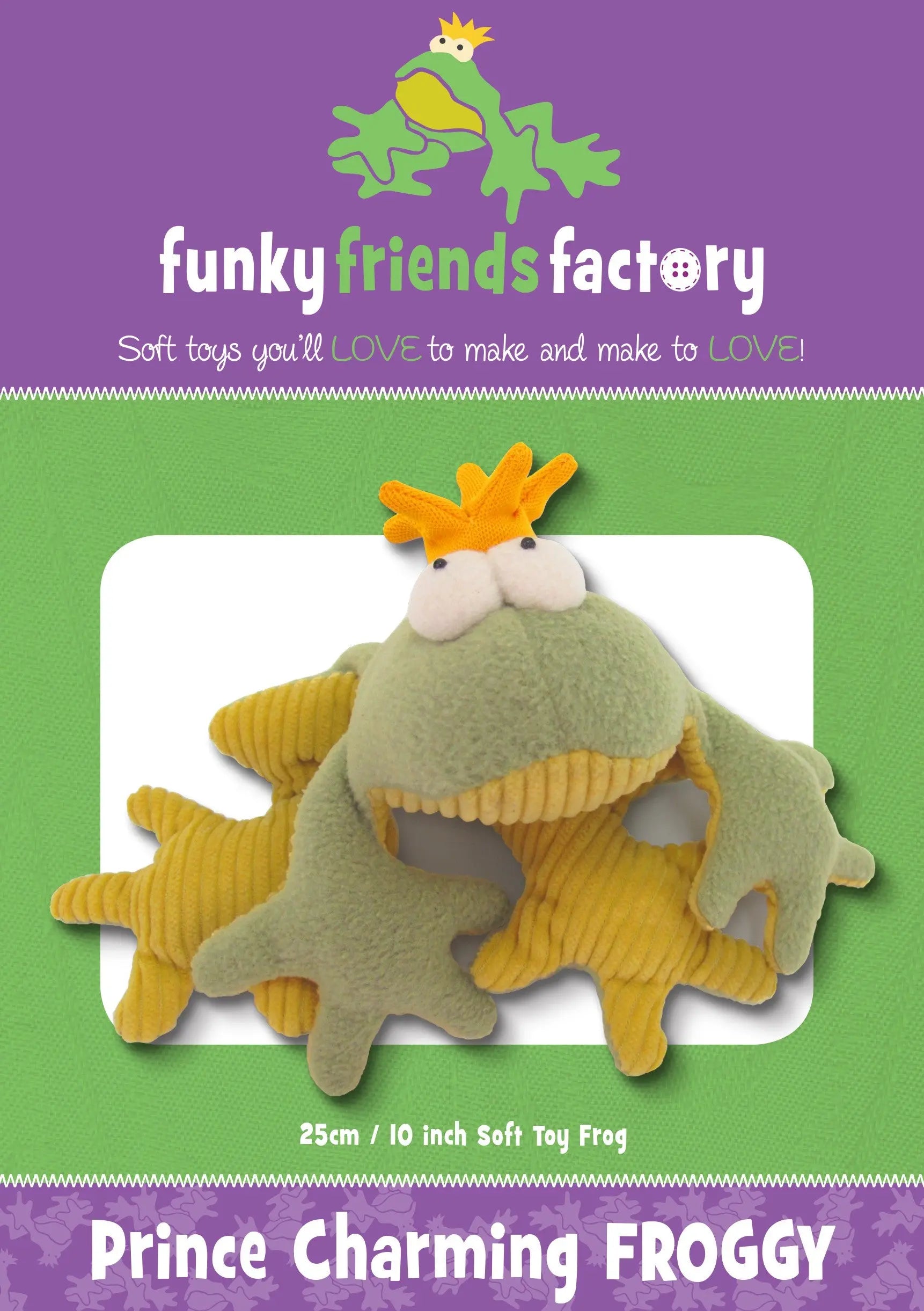 Prince Charming Frog - Linda's Electric Quilters