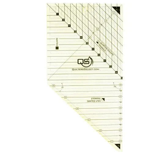 Quilters Select 3N1 - TRIANGLE/SQUARE COMBO RULER - Linda's Electric