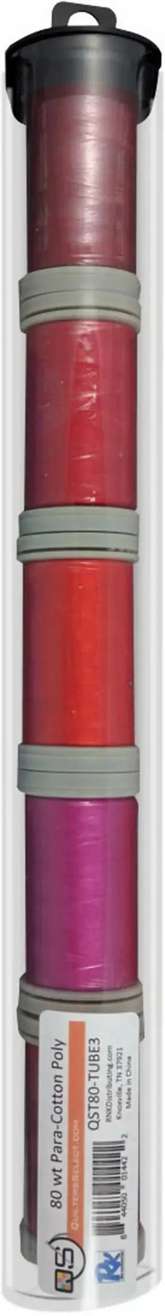 Quilters Select Tube with - Tube of 5 colors 400M - DARK CORAL HOT PINK ...