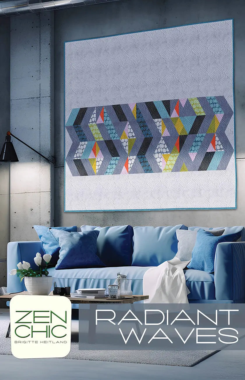 Radiant Waves - Linda's Electric Quilters