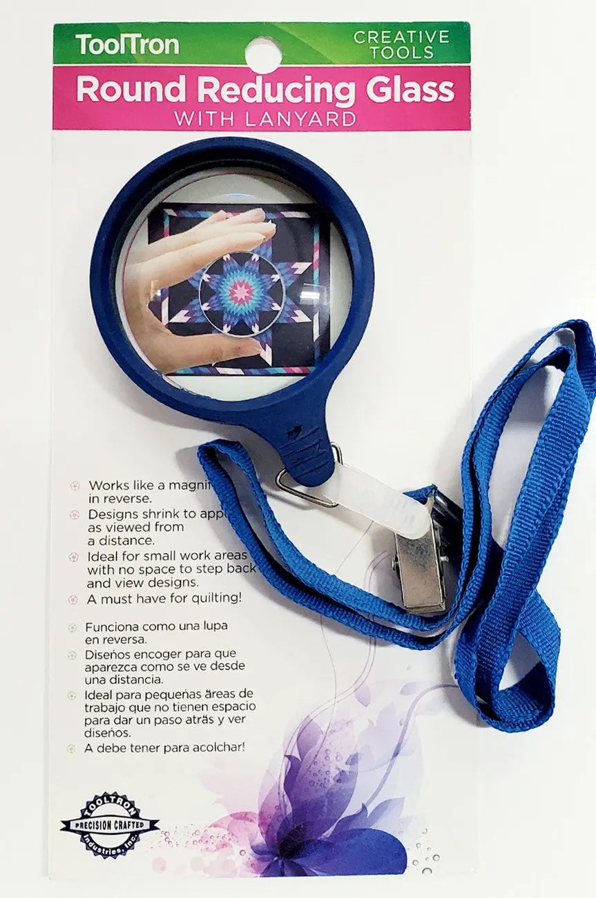 Reducing Glass With Lanyard - Linda's Electric Quilters