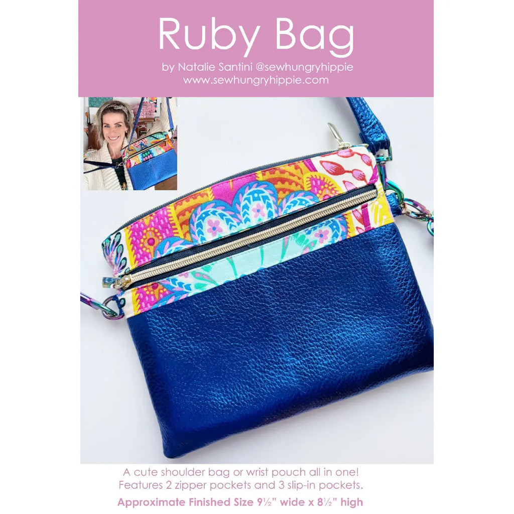 Ruby Bag Sewing Pattern - Linda's Electric Quilters