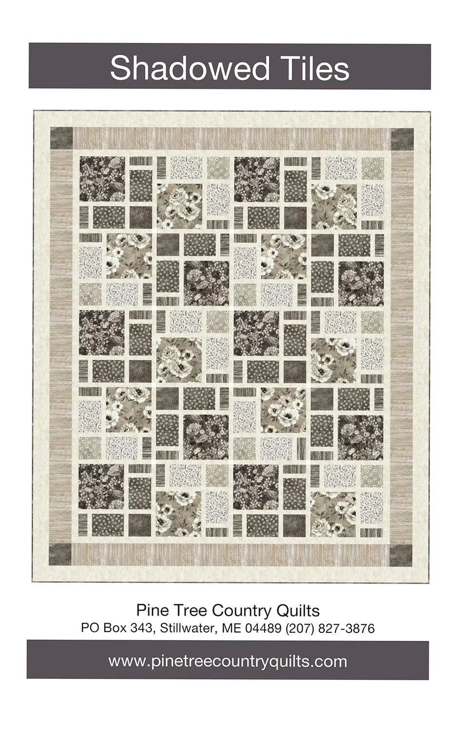 Shadowed Tiles - Linda's Electric Quilters