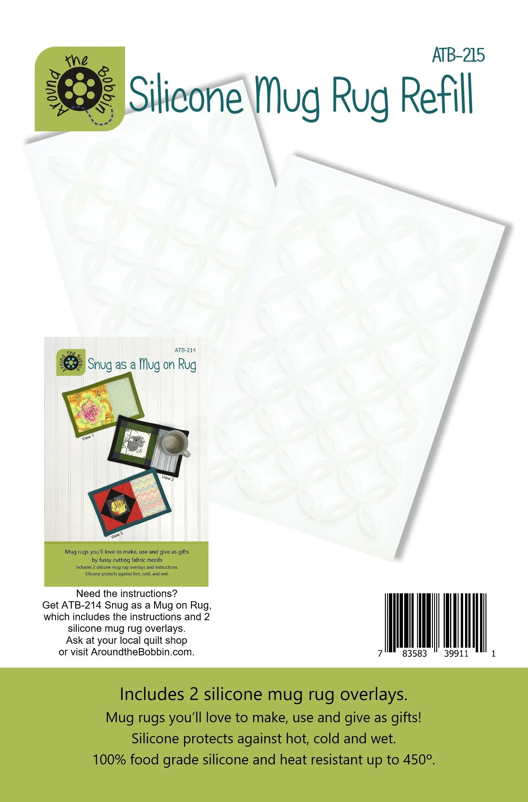 Silicone Mug Rug Refill - Linda's Electric Quilters