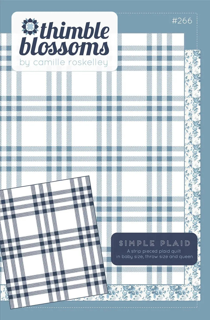 Simple Plaid Pattern - Linda's Electric Quilters