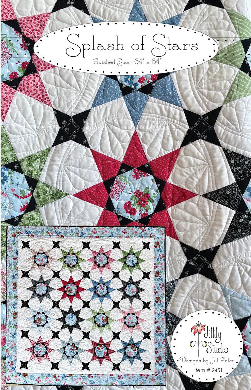 Splash of Stars Quilt Pattern - Linda's Electric Quilters