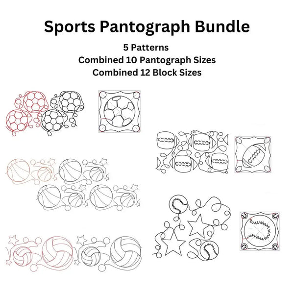 Pantograph Bundles - Linda's Electric Quilters