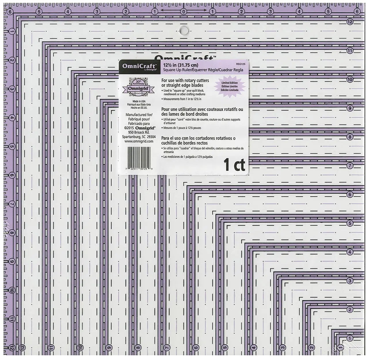 Square Up Ruler Limited Edition - Linda's Electric Quilters
