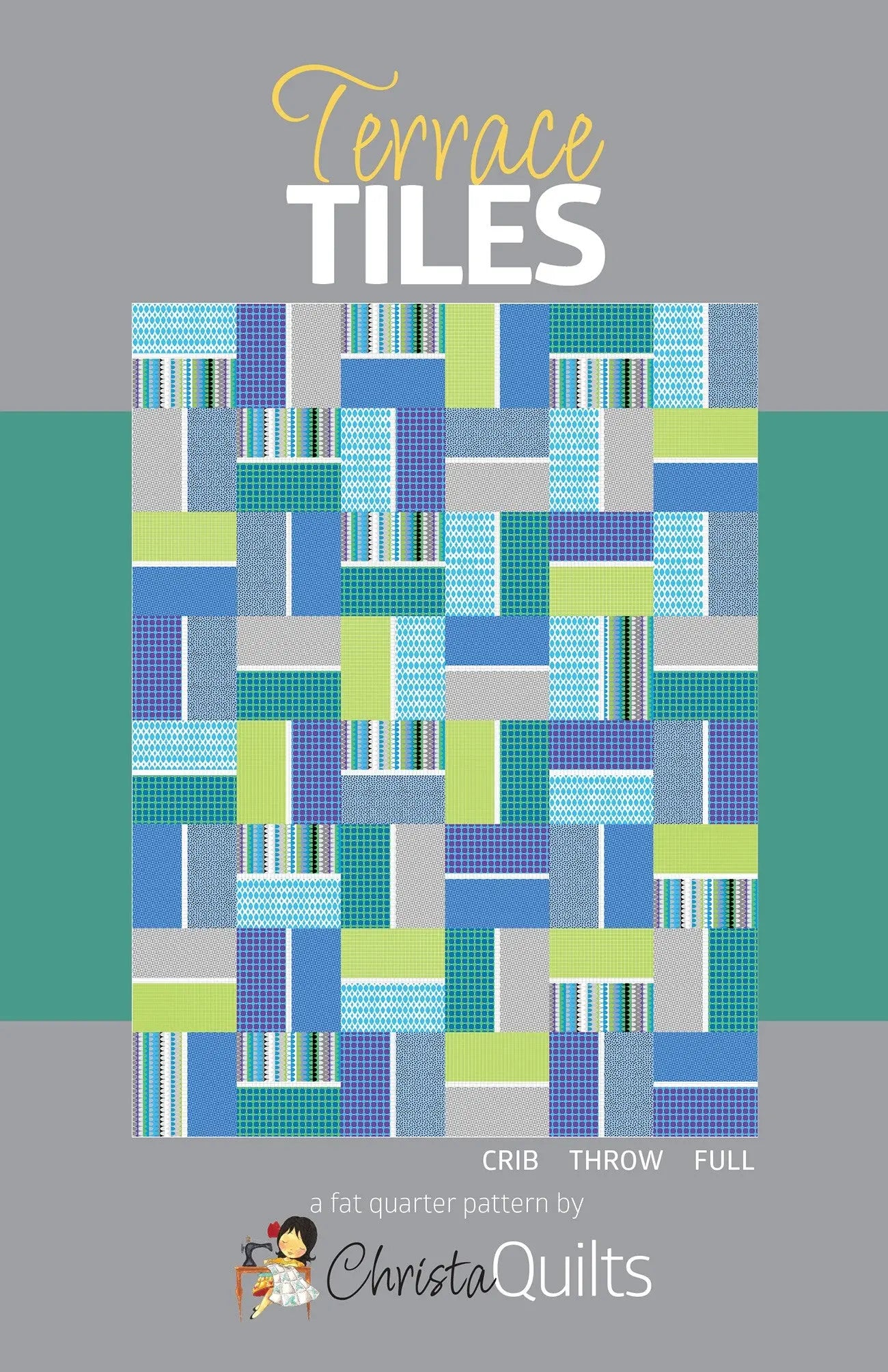 Terrace Tiles Quilt Pattern - Linda's Electric Quilters