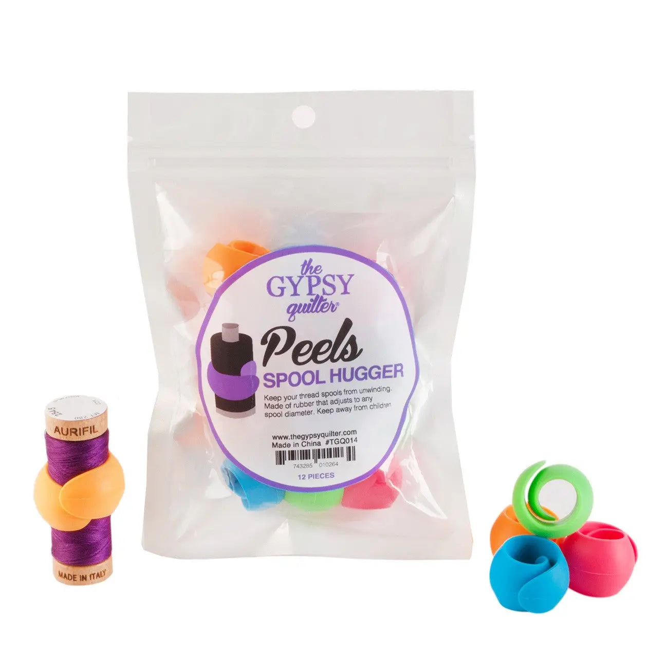 The Gypsy Quilter Thread Peels 12pc Bag - Linda's Electric Quilters