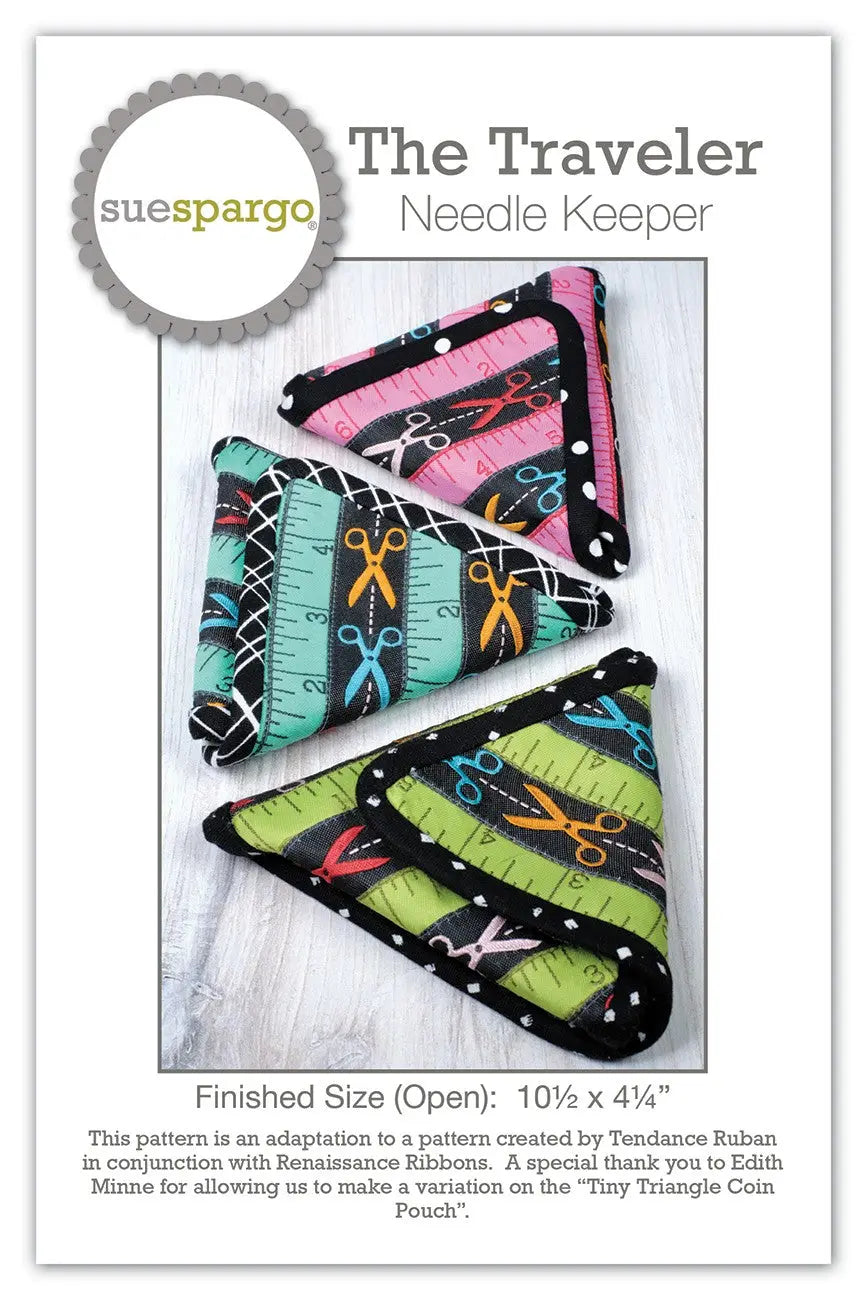 The Traveler Needle Keeper Pattern - Linda's Electric Quilters
