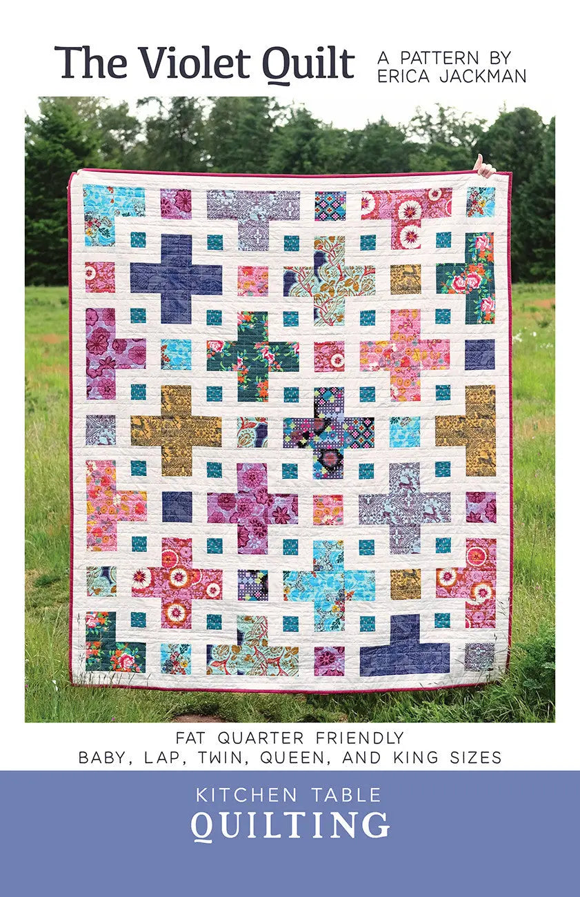 The Violet Quilt Pattern - Linda's Electric Quilters