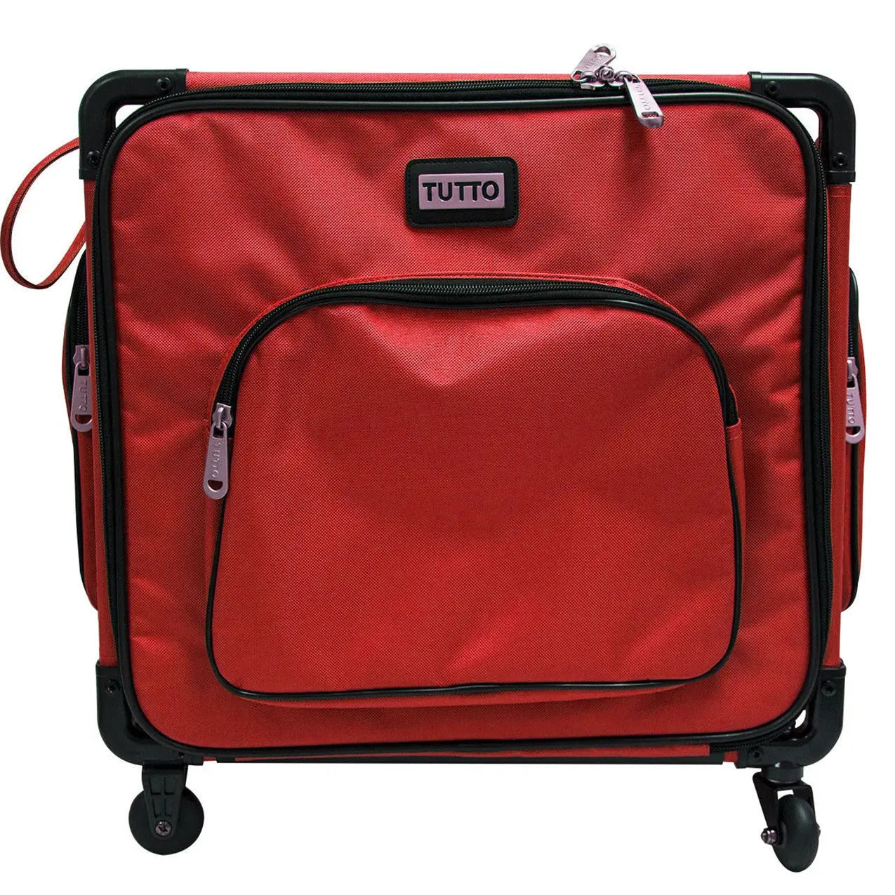 Tutto Serger Machine Case On Wheels 20in Red - Linda's Electric