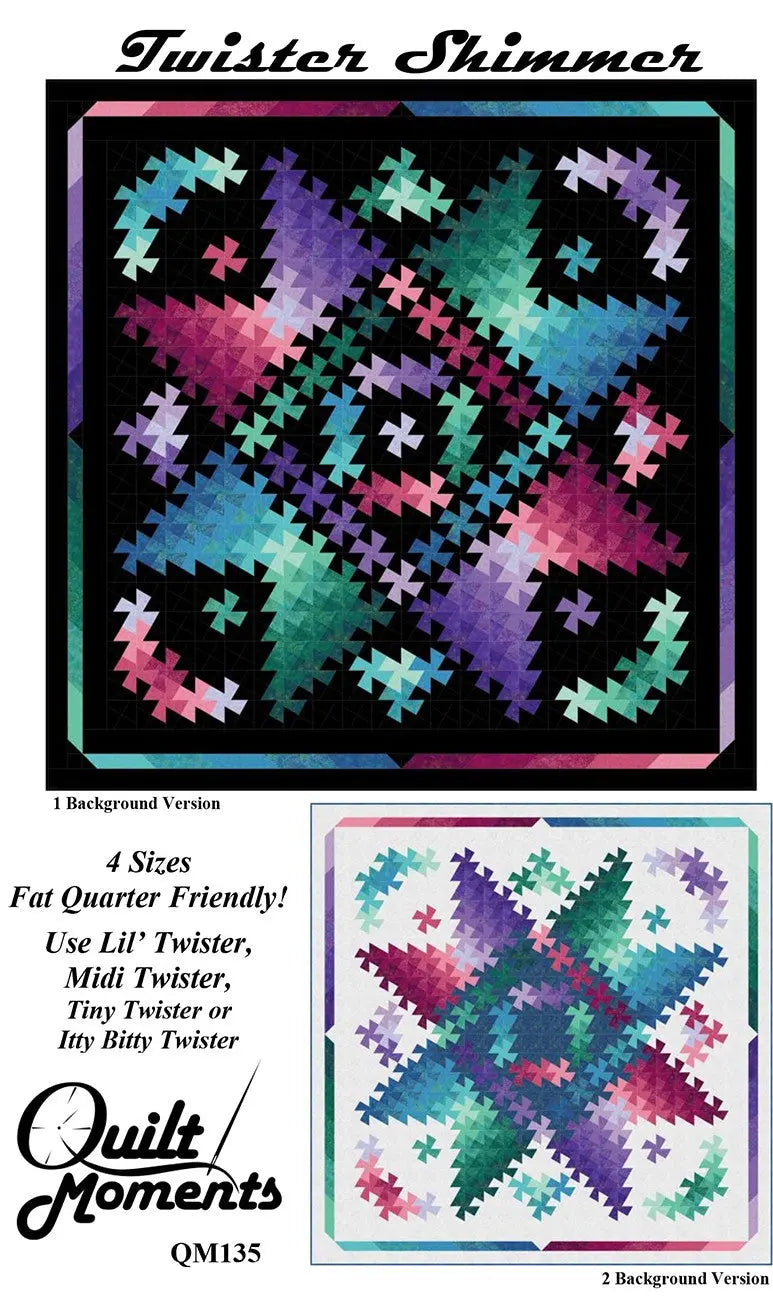 Twister Shimmer - Linda's Electric Quilters