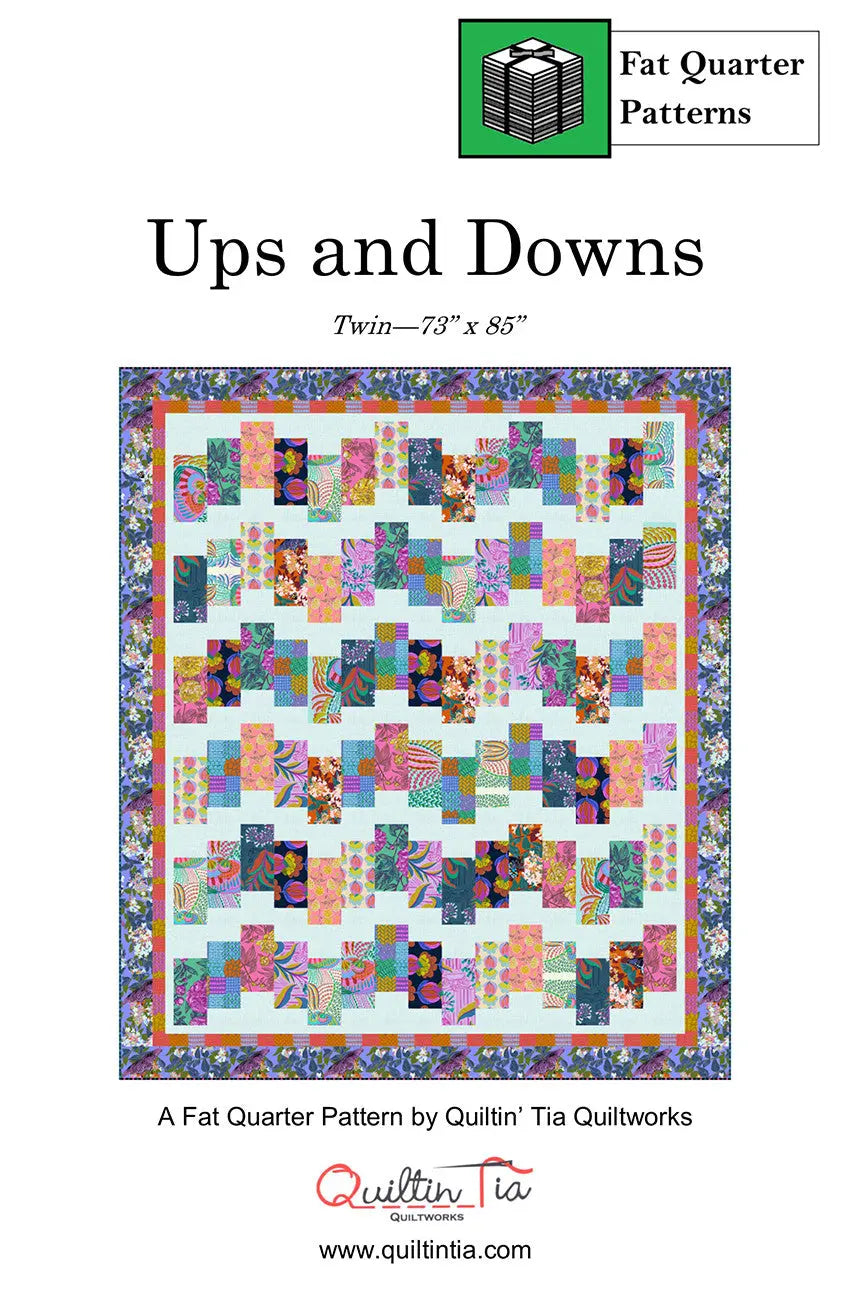 Ups and Downs Quilt Pattern - Linda's Electric Quilters