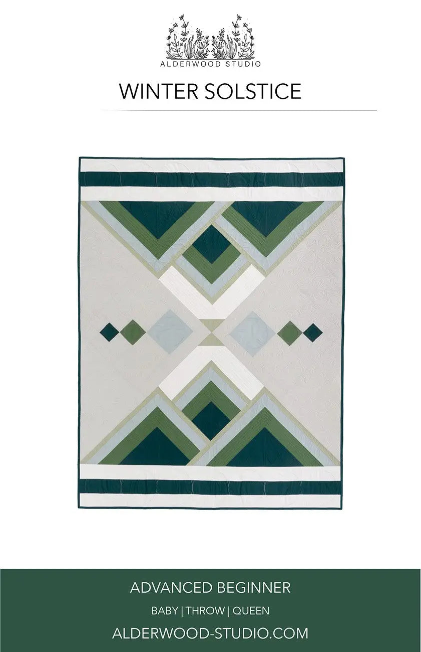 Winter Solstice Quilt Pattern - Linda's Electric Quilters
