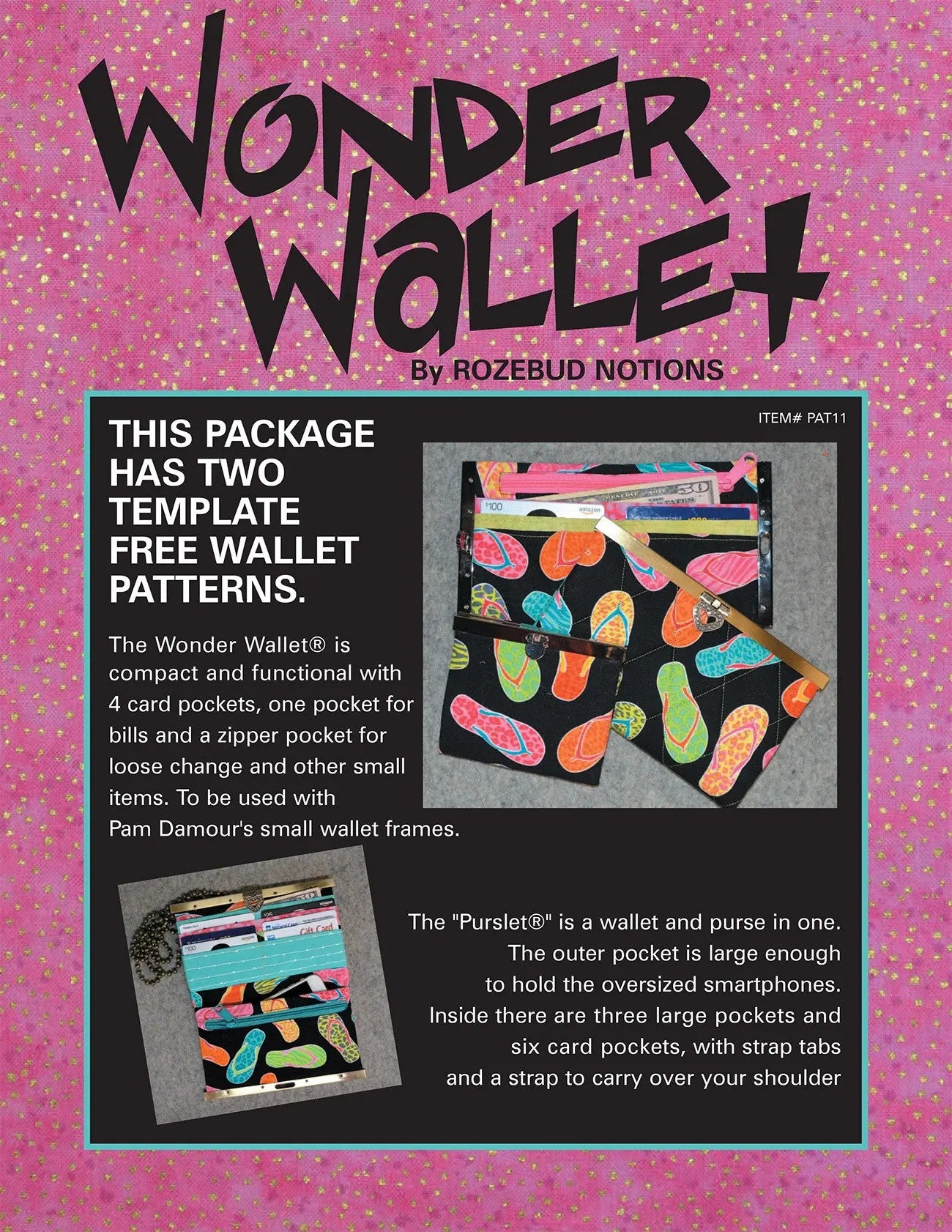 Wonder Wallet - Linda's Electric Quilters