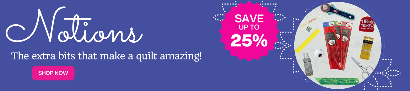 #1 in Thread, Fabrics, Hobbs Batting, Pantographs, Bobbins, Notions