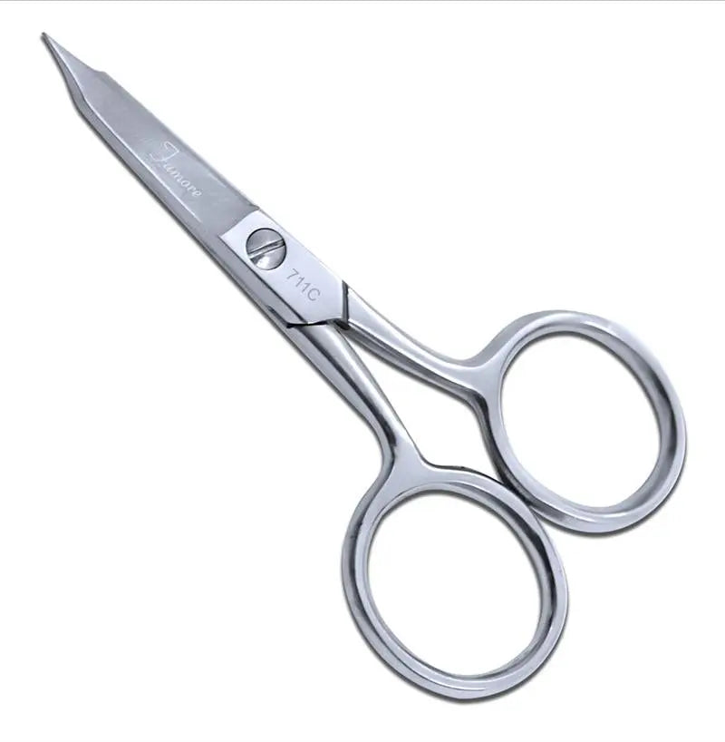 4" Large Ring Micro Tip Straight Scissors - Linda's Electric Quilters