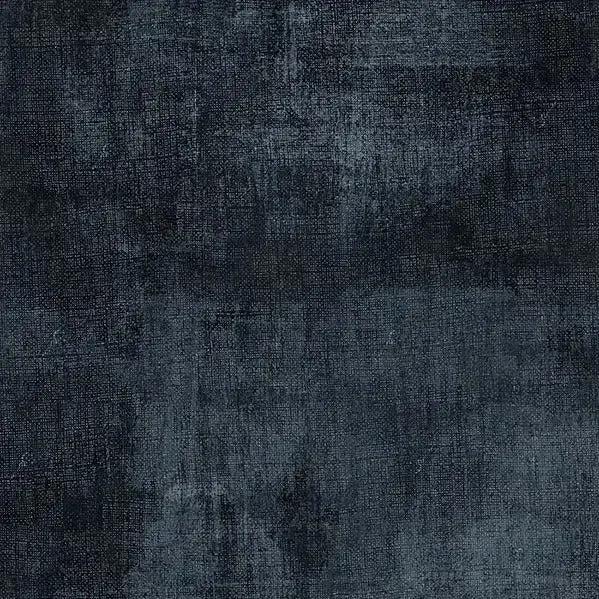 Blue Dark Denim Dry Brush Cotton Wideback Fabric per yard - Linda's