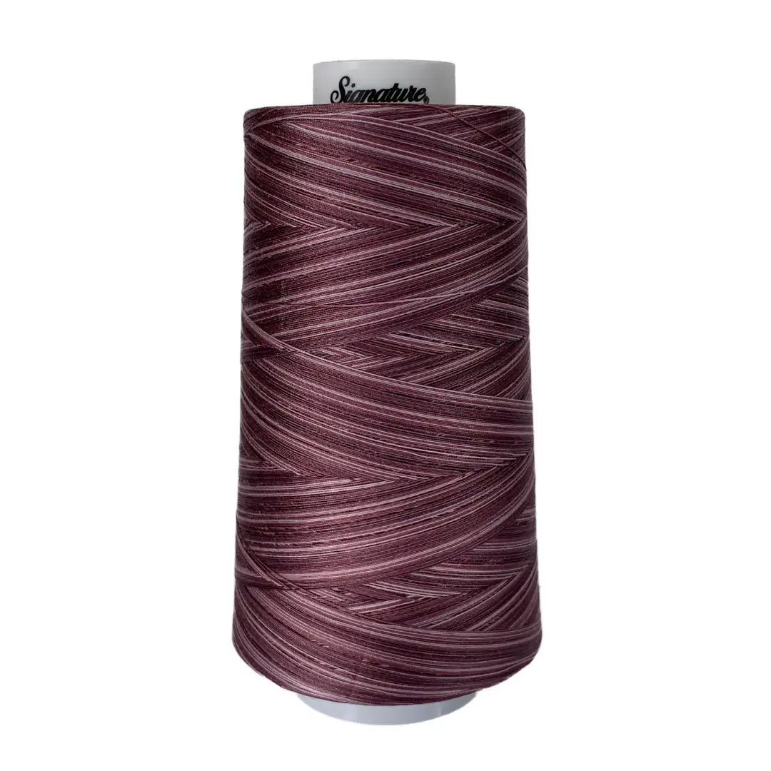 M88 Dusty Purples Signature Cotton Variegated Thread - Linda's