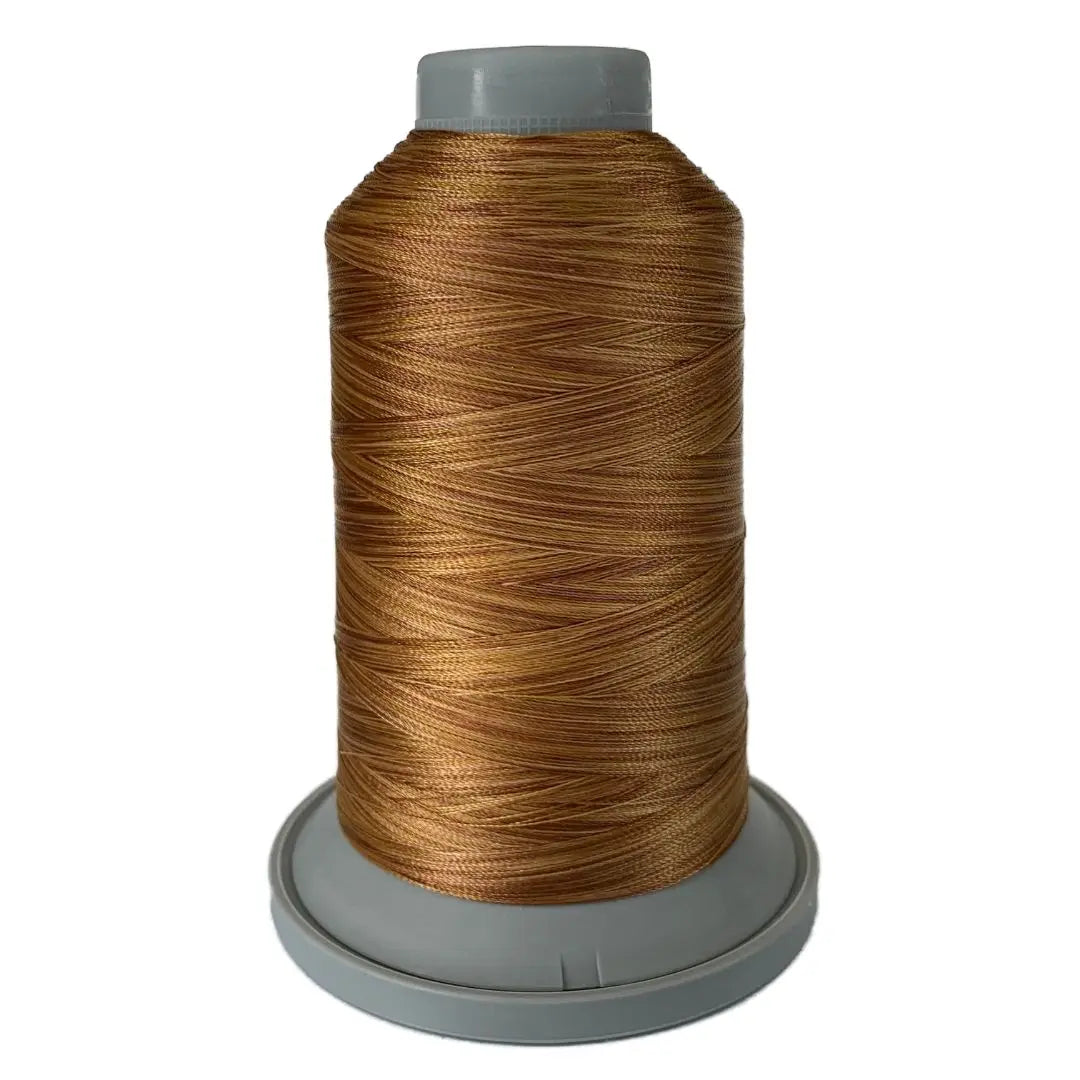 60291 Brunette Affinity Variegated Polyester Thread - Linda's Electric