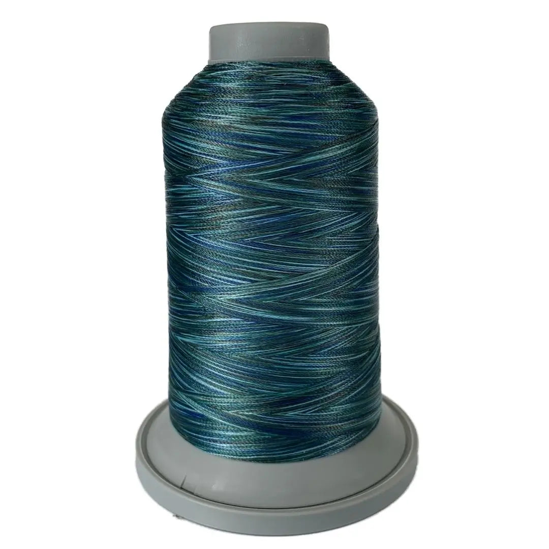 60464 Mediterranean Affinity Variegated Polyester Thread - Linda's