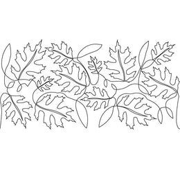 Autumn Leaves Allover Digital E2E - Linda's Electric Quilters